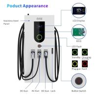 China Type2 CCS2 Ethernet 4G Wifi AC DC EV Quick Charge Station 80kw Charger For Car for sale