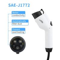 China 7kw 3.5kw 16A 32A SAE J1772 Type 1 Indicator Light Portable Car EV Charger for sale