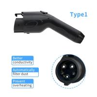China 7kw 3.5kw 16A 32A SAE J1772 Type 1 Indicator Light Portable Car EV Charger for sale