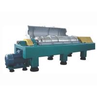 China Industrial Decanter Centrifuge Continuous Flow Waste Oil Tea Herbal Separation 400mm 3400rpm for sale