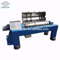 China LW Series Horizontal Decanter Centrifuge 250-900mm Drum Diameter with 3500g Separation for Waste Oil Processing for sale
