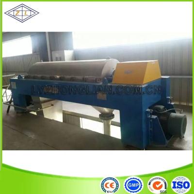 China Continuous Horizontal Decanter Centrifuge for Liquid Solid Separation 400mm 3400rpm for sale