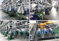 China Disc Plate Centrifugal Separator Machine 300-10000 L/H Capacity for Coconut Oil Separation for sale