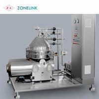 China Industrial Food Grade Self-Cleaning Disc Centrifuge 500-800 L/H for Fermentation Broth for sale