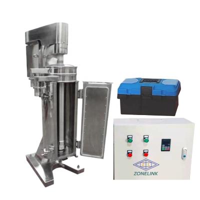China Tubular Centrifuge for Liquid Liquid Solid Separation 105mm Bowl 16300r/min for sale