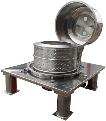 China Platform Base Flat Industrial Centrifuge Honey Wax Separator 380V 50Hz for Gypsum and Oxalic Acid Separation for sale