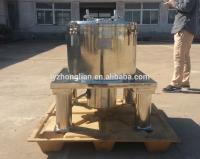 China Zhonglian PGZ1000 Scraper Centrifuge 1200rpm PLC Controlled Automatic Discharge Industrial Separator for sale