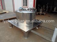 China Zhonglian Lifting Bag Centrifuge Scraper Bottom Discharge Automatic Industrial Separator 380V 50Hz for MSG for sale