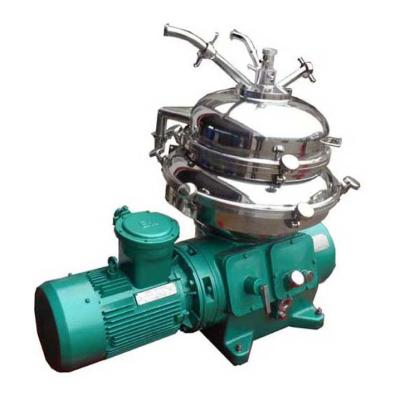 China Small Capacity Cooking Fish Olive Oil Disc Centrifuge Separator for sale
