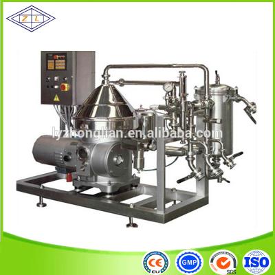 China Zhonglian Disc Centrifugal Oil Separator - 300-10000 L/H Capacity, 6000-7302 RPM Bowl Speed for sale