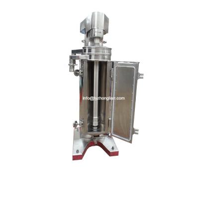 China GF105 Industrial Tubular Centrifuge for Coconut Oil Solid Liquid Separation 16300rpm for sale