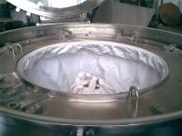 China Zhonglian PGZ Scraper Centrifuge 1000mm Bowl PLC Controlled Automatic Discharge for Fertilizer for sale