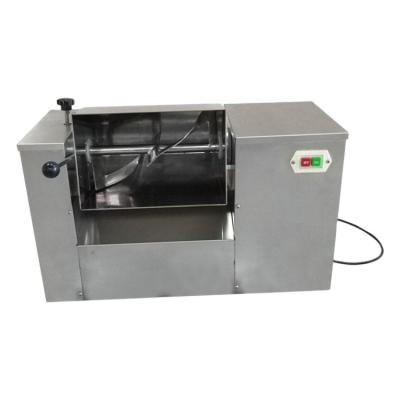 China Stainless Steel Groove Mixer Trough Type Powder Machine 1.5-7.5kW Motor 100-1200kg Capacity for sale