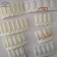 China Medical PVC/PE Coated Film for Suppository Packaging 245x0.25/0.05mm with 170-180°C Sealing Temperature for sale