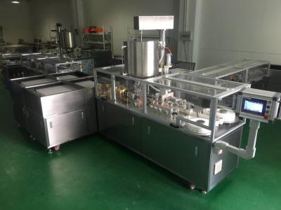 China Automatic Suppository Production Line with 6 Filling Heads and ±2% Accuracy for Pharmaceutical Manufacturing for sale