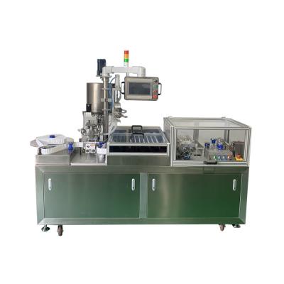 China Glycerin Suppository Filling and Sealing Production Line 1000-1500 pcs/hr 0.5-5ml for sale