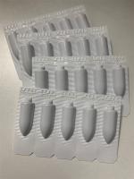 China Glycerin Suppository Filling and Sealing Production Line 1000-1500 pcs/hr 0.5-5ml for sale
