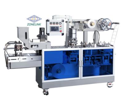 China DPP-250 Plastic Heat Sealing Blister Packing Machine with 10-40 Punch Frequency and 2400 Plates/Hour Capacity for sale