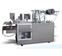 China Electric Blister Packaging Machine 300x160x26mm for Jam Peanut Butter Liquid with 280 strips/hour capacity for sale