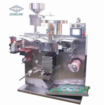 China Auto Double Aluminium Strip Blister Packing Machine for Food Candy - SLB-220 220mm & SLB-300 300mm Models with 20,000-120,000 pcs/h Capacity for sale