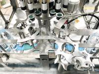 China Automatic Cold Glue Labeling Machine for Plastic Bottles Oral Liquid 12000 BPH 380V for sale
