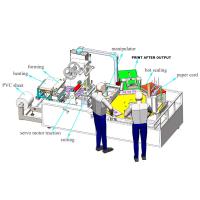 China Automatic Blister Packaging Machine 12kw 15-18 Molds Per Min for Beverage Carton for sale