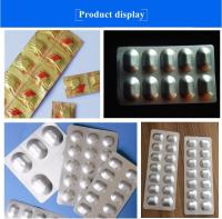 China Candy Strip Automatic Blister Packing Machine 220mm 300mm Aluminum Foil Packaging for sale