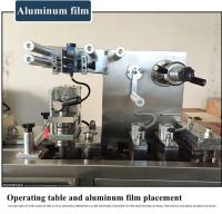 China Aluminum Plastic Blister Packing Machine DPP Series 10-40 cycles/min with 120-240mm forming area for pharmaceutical packaging for sale