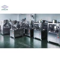 China Semi-Automatic Ultrasonic Tube Filling Sealing Machine 25-250ml 20-25 BPH for Metal Tubes for sale
