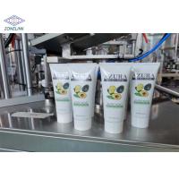 China Semi-Automatic Ultrasonic Tube Filling Sealing Machine 25-250ml 20-25 BPH for Metal Tubes for sale