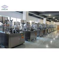 China Semi-Automatic Ultrasonic Tube Filling Sealing Machine 25-250ml 20-25 BPH for Toothpaste Cosmetics for sale