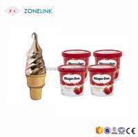 China Rotary Automatic Filling Machine Industrial Linear Ice Cream Filling Machine for sale