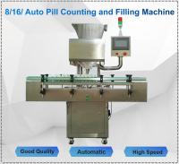 China Automatic 8 Channel Electronic Tablet Capsule Counting Machine 220V 20-40 Bottle/min for sale