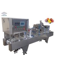 China Linear Powder Cup Filling And Sealing Machine Automatic For Coffee Capsule for sale