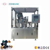 China Coffee Capsule Automatic Filling Machine 1000-12000BPH K-Cup with 220V/50Hz and 5-30ml Capacity for sale