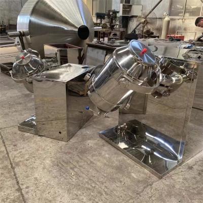 China Customized Cone Dry Powder Mixer Machine Automatic V Shaped Mixer 40-800kg Capacity 12rpm Speed for sale