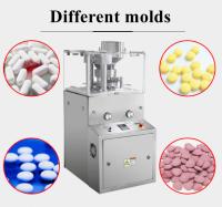 China ZP-9B Electric Rotary Tablet Press Machine - 9 Station, 60 kN Pressure, 16,200 pcs/h Capacity for sale