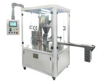 China Automatic Coffee Cup Powder Filling Machine 2500-24000 cups/h with 5-30ml Capacity and 380V Power for sale