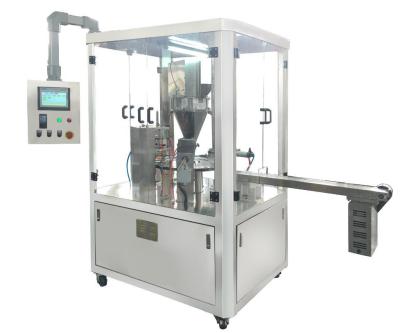 China Automatic Coffee Cup Powder Filling Machine 2500-24000 cups/h with 5-30ml Capacity and 380V Power for sale