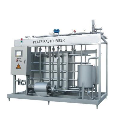 China Stainless Steel 304/316 Industrial Pasteurizer for Milk and Ice Cream with 65-95°C Temperature Range and 96% Heat Recovery for sale