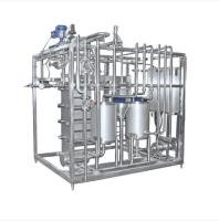 China Stainless Steel 304/316 Industrial Pasteurizer for Milk and Ice Cream with 65-95°C Temperature Range and 96% Heat Recovery for sale