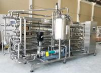 China Stainless Steel 304/316 Industrial Pasteurizer for Milk and Ice Cream with 65-95°C Temperature Range and 96% Heat Recovery for sale