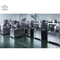 China Semi-Automatic Ultrasonic Tube Filling Sealing Machine 25-250ml 20-25 BPH for Cosmetic Lotion for sale