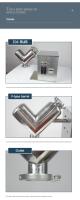 China VH-2 Dry Powder Granule Agitator Mixing Machine Perfect for Chemicals Processing for sale