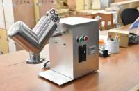 China ZONELINK VH-2 V-Type Powder Blender Mixer 2L for Dry Granule Laboratory Mixing Machine for sale