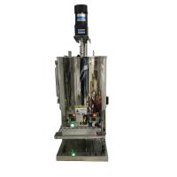 China ZONELINK 15L 20L 30L Pneumatic Vertical Lipstick Filling Machine with Easy Operation for sale