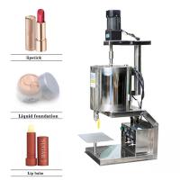 China ZONELINK 15L 20L 30L Pneumatic Vertical Lipstick Filling Machine with Easy Operation for sale