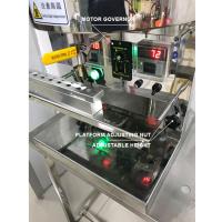 China ZONELINK Pneumatic One Nozzle Vertical Lipstick Filling Machine With Heating Stirring for sale