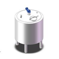 China SUS316 ZONELINK Homogenizer Mixer Emulsifier 1200L 1.5kW for Liquid Food Chemical for sale