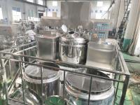 China Vacuum Homogenizer Emulsifying Machine 100L Toothpaste Making Production Line for sale
